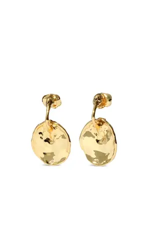 Alexis Bittar Brut Coin Earrings
