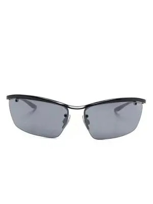 Dolce & Gabbana Shield-frame Sunglasses - Black