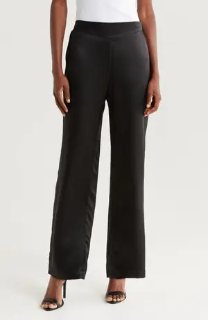 Simone Perele Love Me Silk Lounge Pants - Black