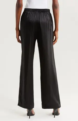 Simone Perele Love Me Silk Lounge Pants - Black