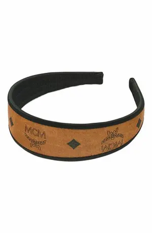 Mcm Headband In Visetos