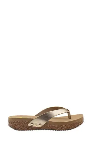 VOLATILE Reishi Platform Flip Flop