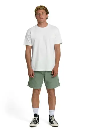 BILLABONG Larry Layback Cotton Corduroy Shorts - Moss