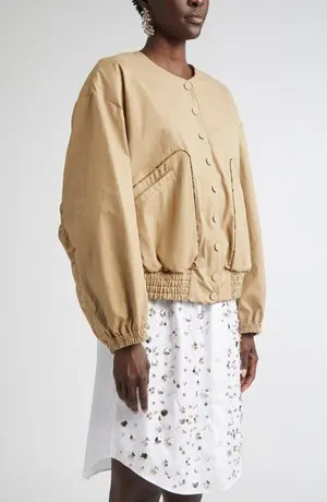 Dries Van Noten Cotton Blouson Jacket