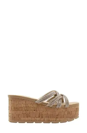 VOLATILE Solaris Platform Wedge Sandal
