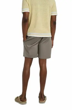 Onia Garment Dye Cotton Drawstring Short - Cinder