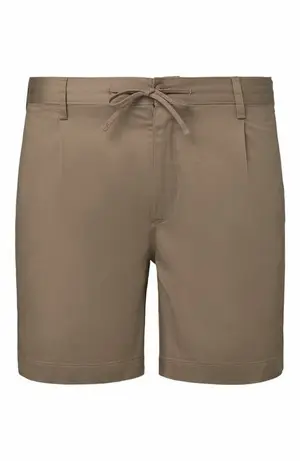Onia Garment Dye Cotton Drawstring Short - Cinder