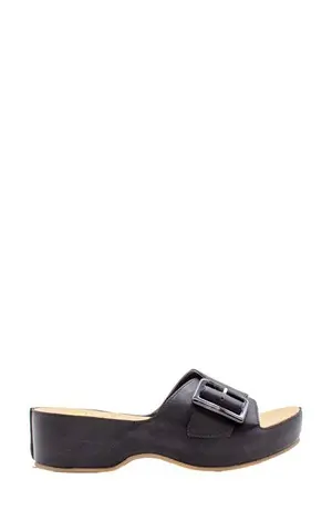 VOLATILE Bertha Platform Slide Sandal - Black