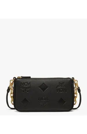 Mcm Silver Tone Cross Body Bags