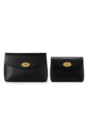 Mulberry Large Darley Cosmetic Pouch - Black