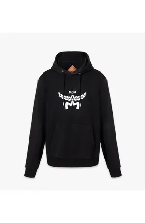 Mcm Classic Logo Hoodie - Black