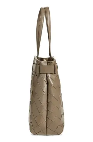 Sam Edelman Cleo Woven Leather Tote - Taupe