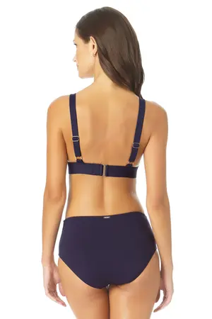 ANNE COLE Easy Triangle Bikini Top