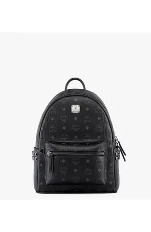 Mcm Stark Side Studs Backpack - Black
