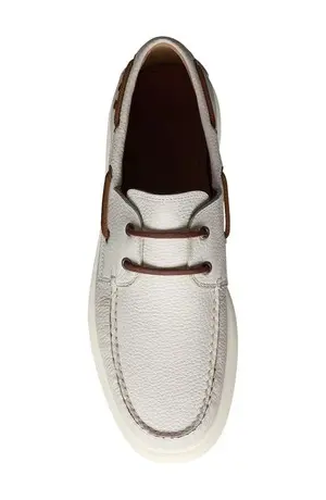 Allen Edmonds Panama Boat Shoe - White