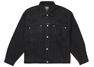 Supreme Marithé + François Girbaud Xseam Denim Trucker Jacket - Black