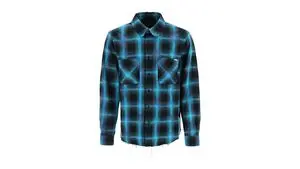 Amiri Plaid Shirt - Blue/black