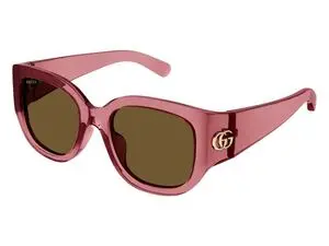 Gucci Cat Eye Sunglasses - Red Brown (gg1599sa/003/52)
