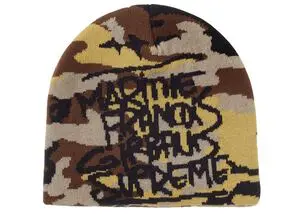 Supreme Marithé + François Girbaud Beanie - Camo