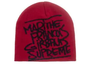 Supreme Marithé + François Girbaud Beanie Red