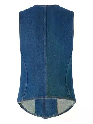 Pinko Denim Waistcoat