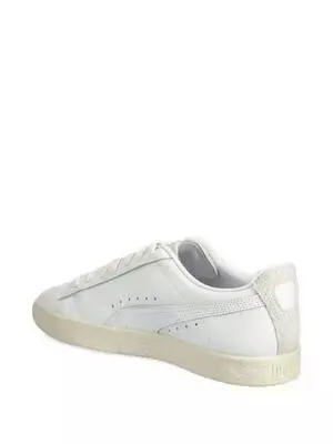 PUMA Clyde Leather Sneakers - White
