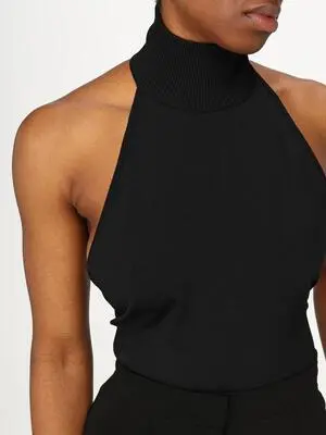 Max Mara Sleeveless Turtleneck Top