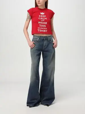 Balenciaga Wide Leg Jeans