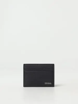 Zegna Textured Wallets For Men