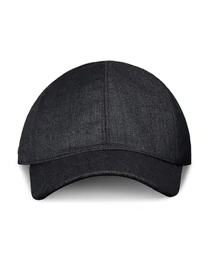 Eton Brushed Wool Cap With Knitted Back - Navy Blue