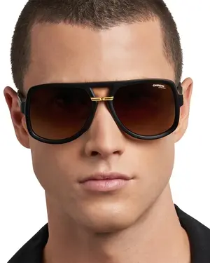 Carrera Eyewear Victory Square Sunglasses - Brown/brown