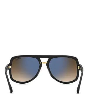 Carrera Eyewear Victory Square Sunglasses - Brown/brown