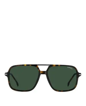 Carrera Eyewear 57mm Rectangle Sunglasses