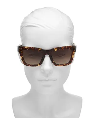 Isabel Marant Rectangle Sunglasses, 53mm - Havana