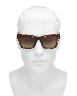 Isabel Marant Rectangle Sunglasses, 53mm - Havana