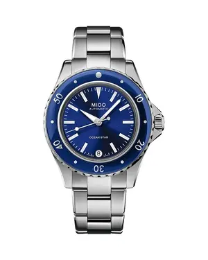 MIDO Ocean Star Automatic Watch, 37mm - Blue