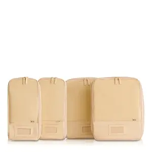 BEIS Compression Packing Cubes Set Of 4 - Beige