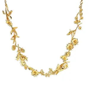 CAPUCINE DE WULF Meadow Wildflower Necklace - Gold