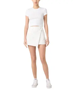 Blanknyc Asymmetrical Mini Skirt