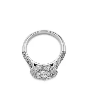 Bloomingdale'S Diamond Pave Cluster Ring, 1.50 Tcw