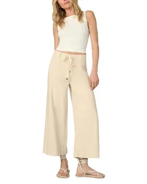 Joe's Jeans The Addison Drawstring Wide Leg Pants