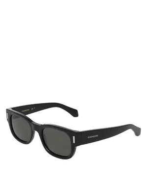 FERRAGAMO Rivet Square Sunglasses - Black