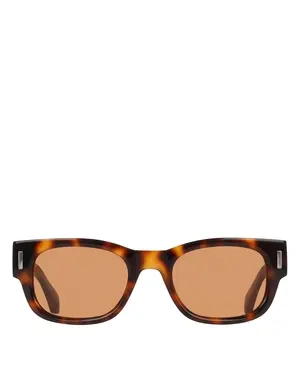 FERRAGAMO Rivet Square Sunglasses - Tortoise