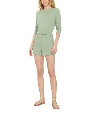 Alice + Olivia Mame High Rise Shorts