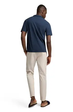 Onia Johnny Collar Pique Polo - Midnight