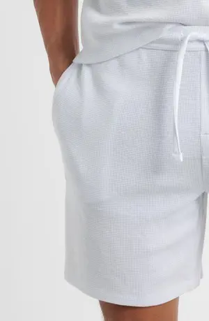 BOSS Waffle Knit Lounge Shorts