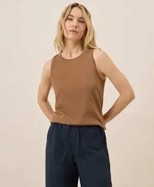 Pact High Neck Camis Tanks For Women