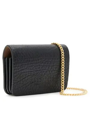 ALLSAINTS The Honore Leather Cardholder