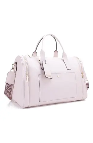 MALI + LILI Amie Recycled Vegan Leather Weekend Duffle Bag