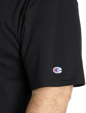 Champion Big & Tall Americana Script T-shirt - Black